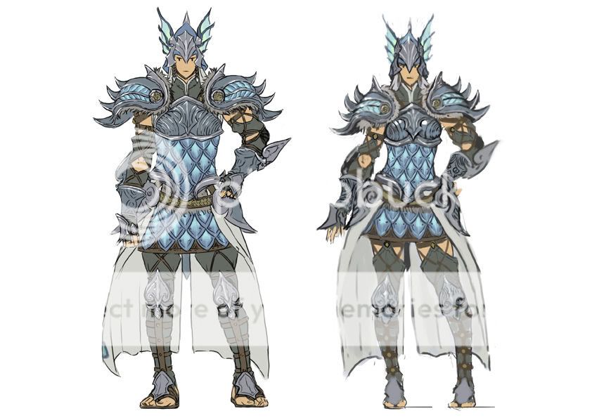 Armor Mock ups WKC 2 (Image & Commentary) - White Knight Chronicles II ...