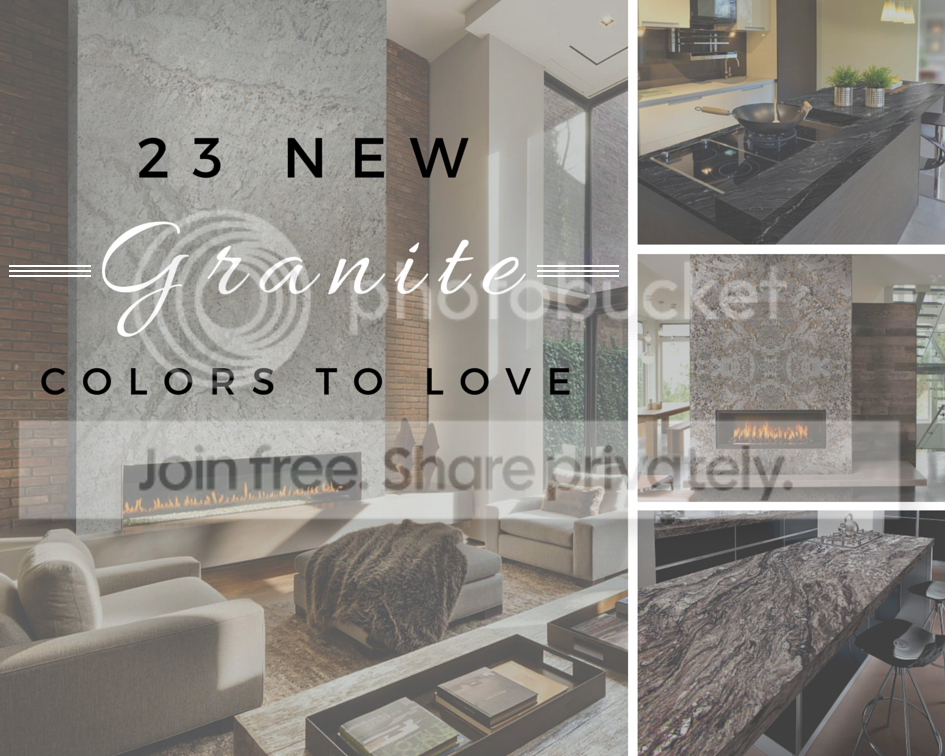 Fun Blog on the New Granite Colors