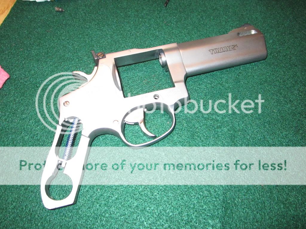 DIY Hobby Gunsmithing: Trigger Job... Taurus Model 627ss .357 Mag ...