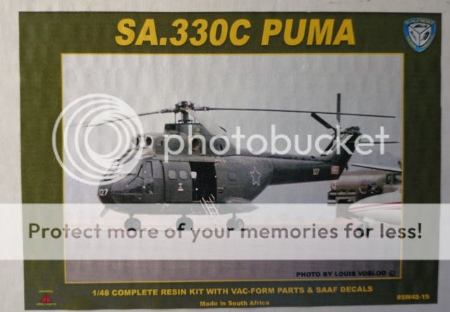 Scaleworx 48th scale SAAF Puma build... - Work in Progress - Aircraft ...