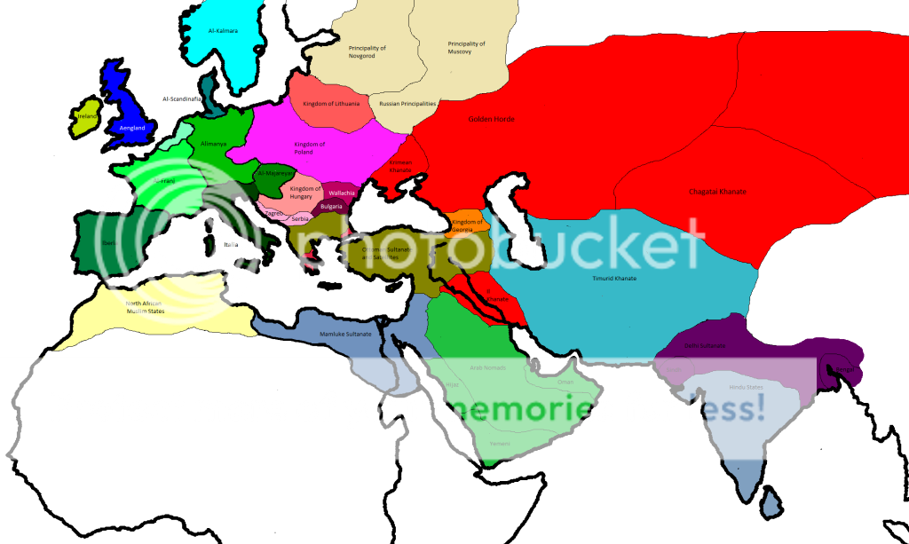 Muslim Europe, 732 A.D. | alternatehistory.com